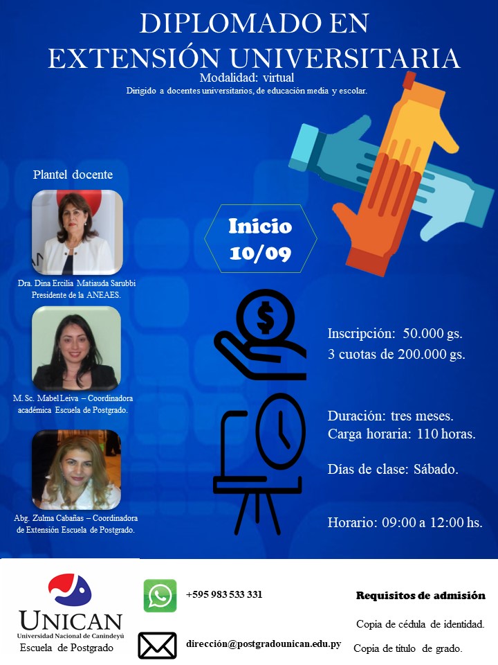 Diplomado en Extensión Universitaria